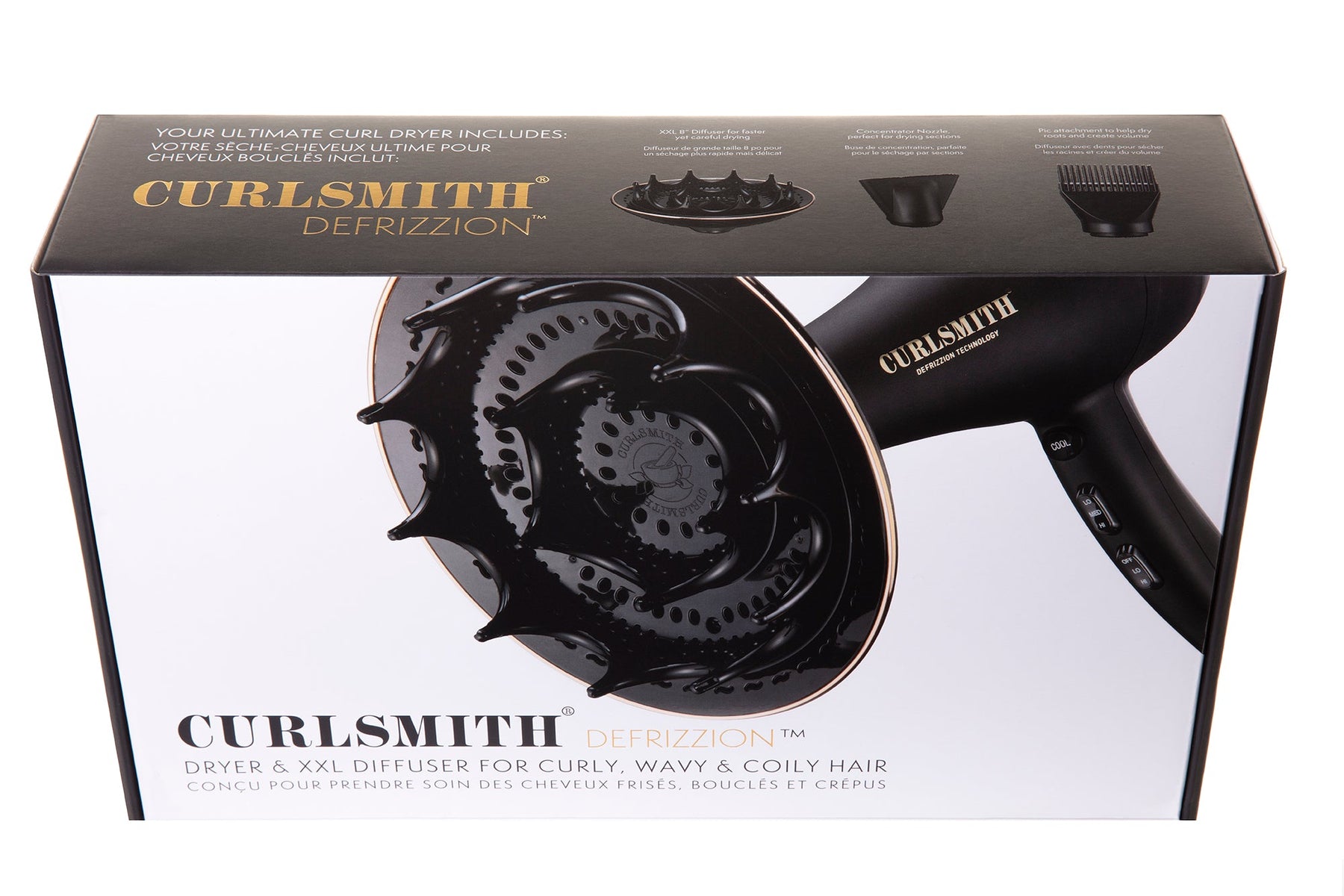Defrizzion Dryer & XXL Diffuser – Curlsmith CA